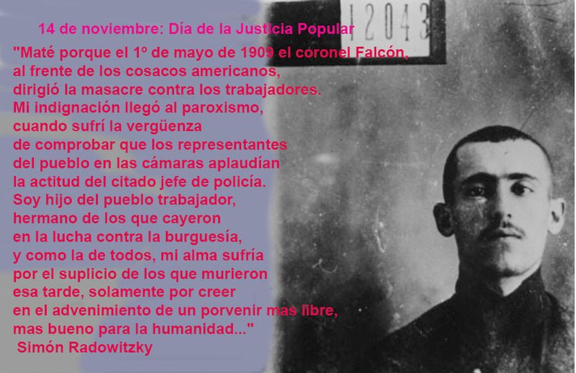 Kontrababylon | 111 años del ajusticiamiento de Ramón Falcon | Gaceta ...